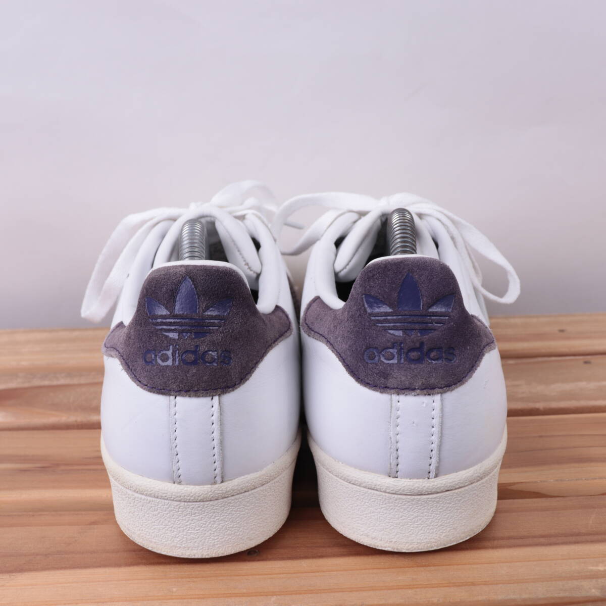 Yahoo!オークション - z8912 アディダス スーパースター US8 1/2 26.5c...