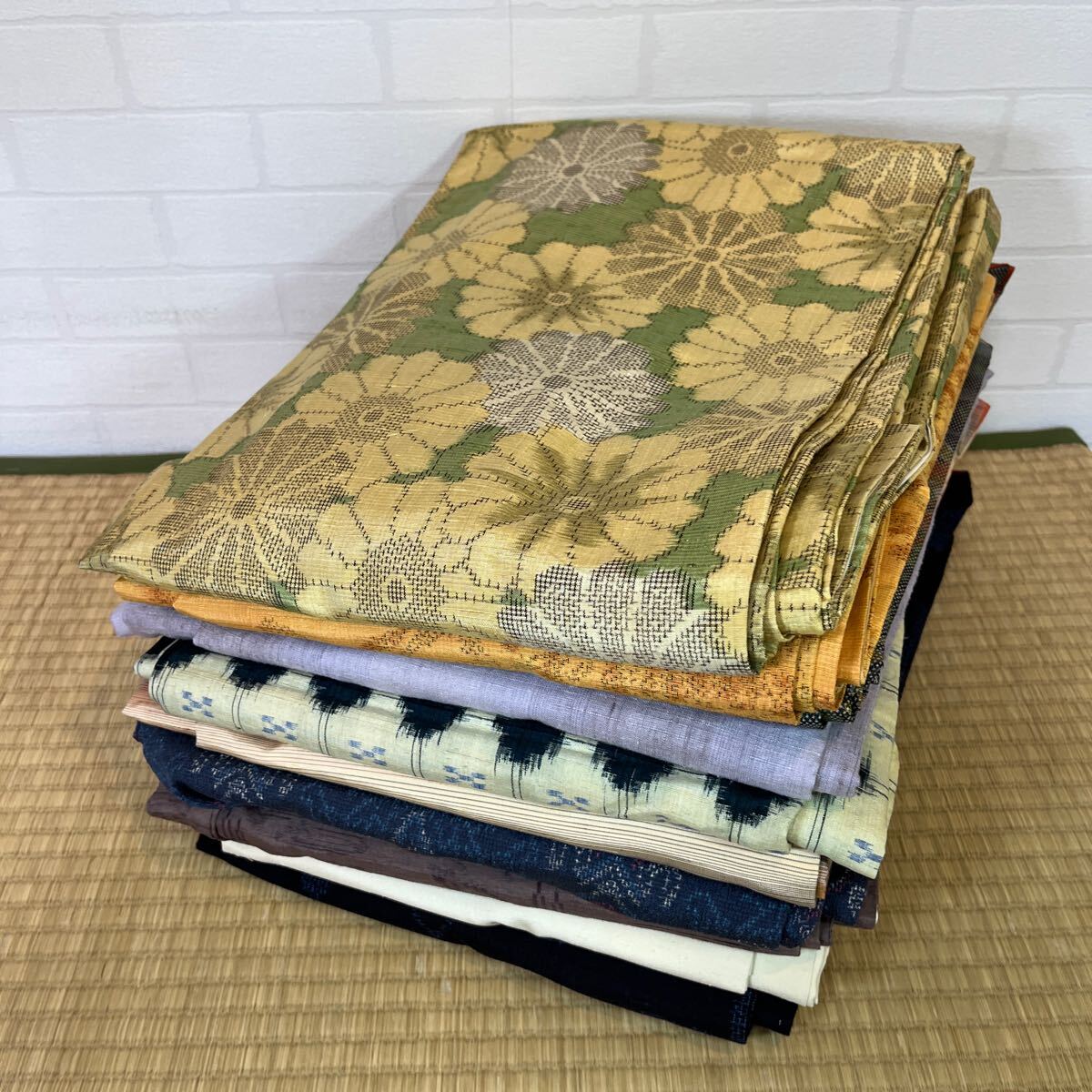 Yahoo!オークション - 紬 着物 まとめて 10品 A1150