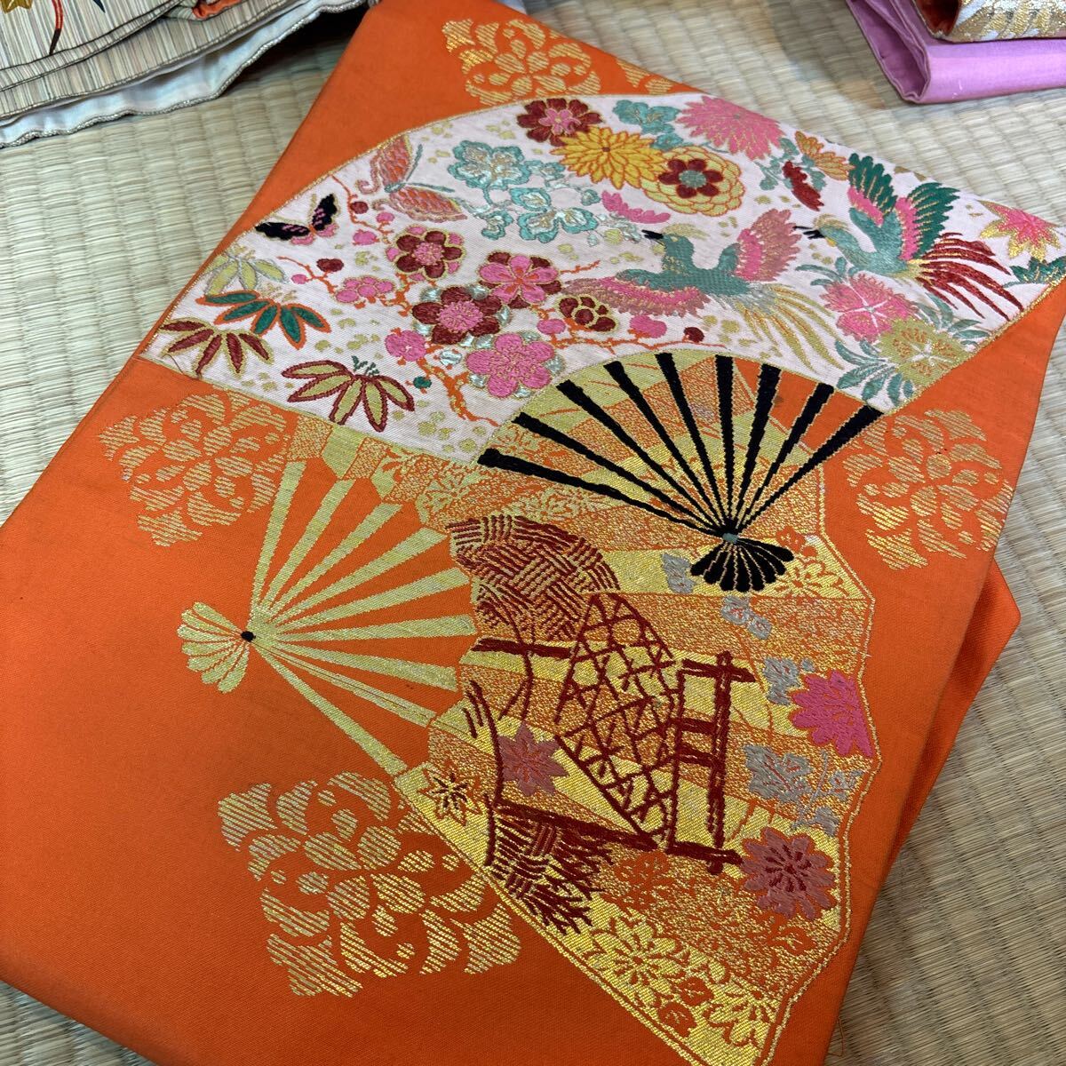 Yahoo!オークション - 中古 名古屋帯 アンティーク まとめて 10品 A287