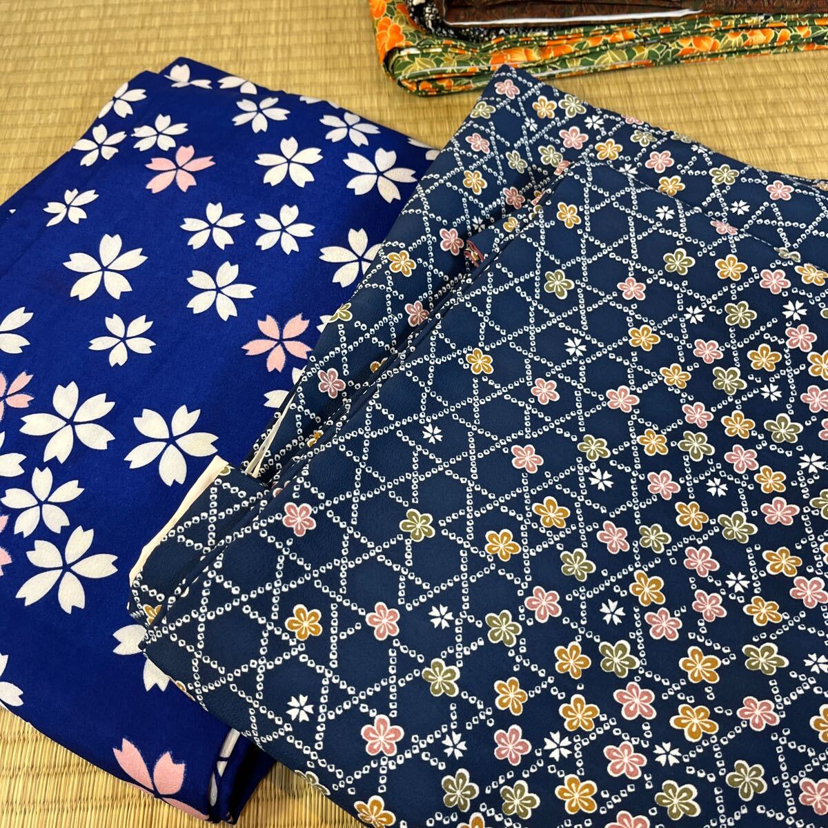 Yahoo!オークション - 洗える着物 着物 小紋 まとめて 10品 A335