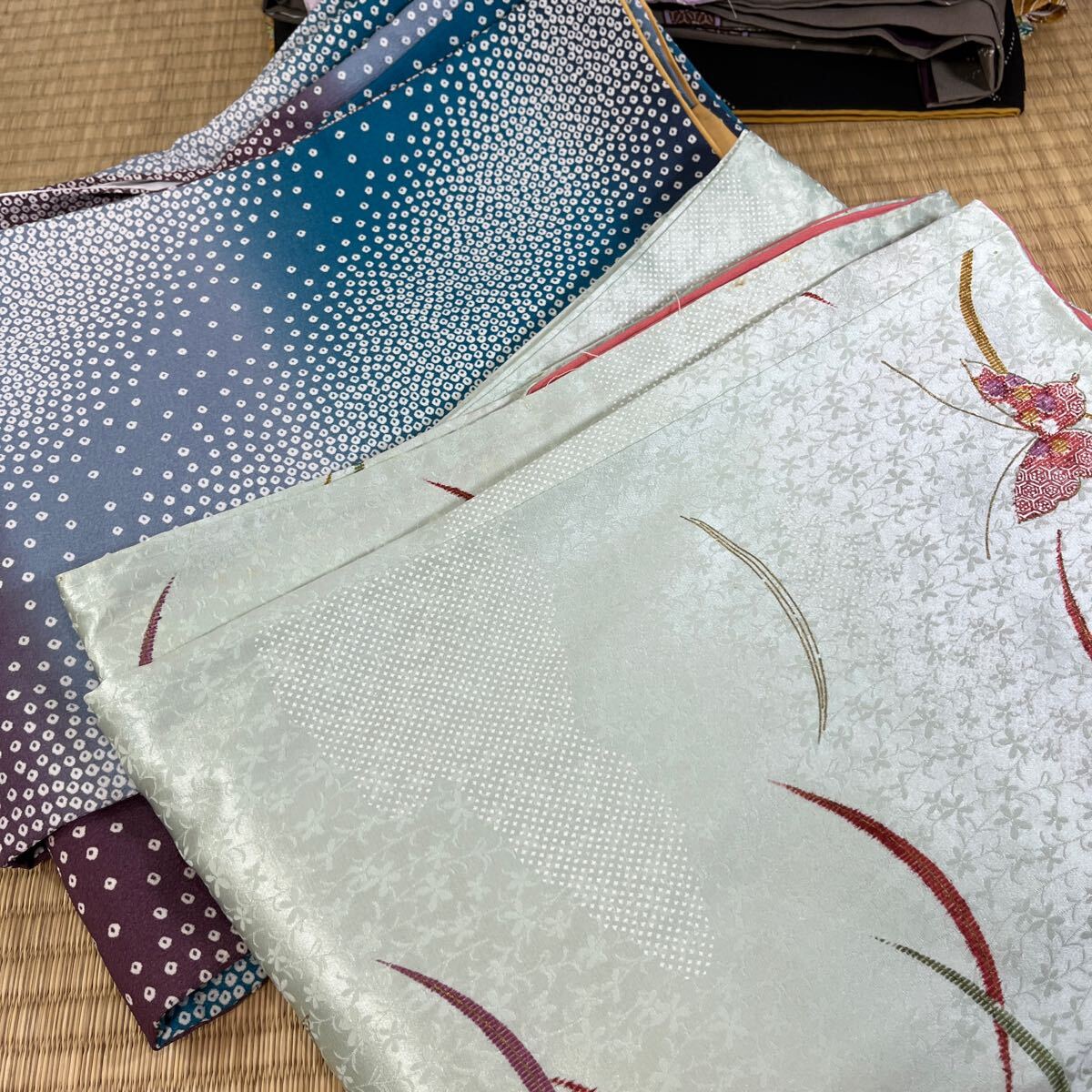 Yahoo!オークション - 洗える着物 着物 小紋 まとめて 10品 A361