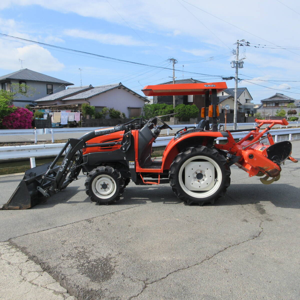 Yahoo!オークション - 〈福岡県大川市発〉クボタ トラクター KT210 21...