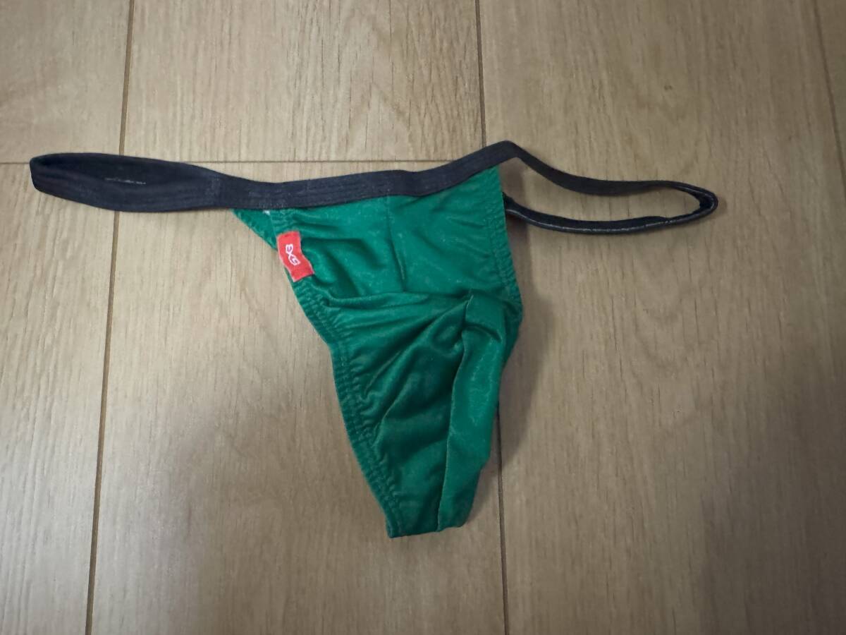Yahoo!オークション - GX3 Tバック グリーン 紐パン Mサイズ