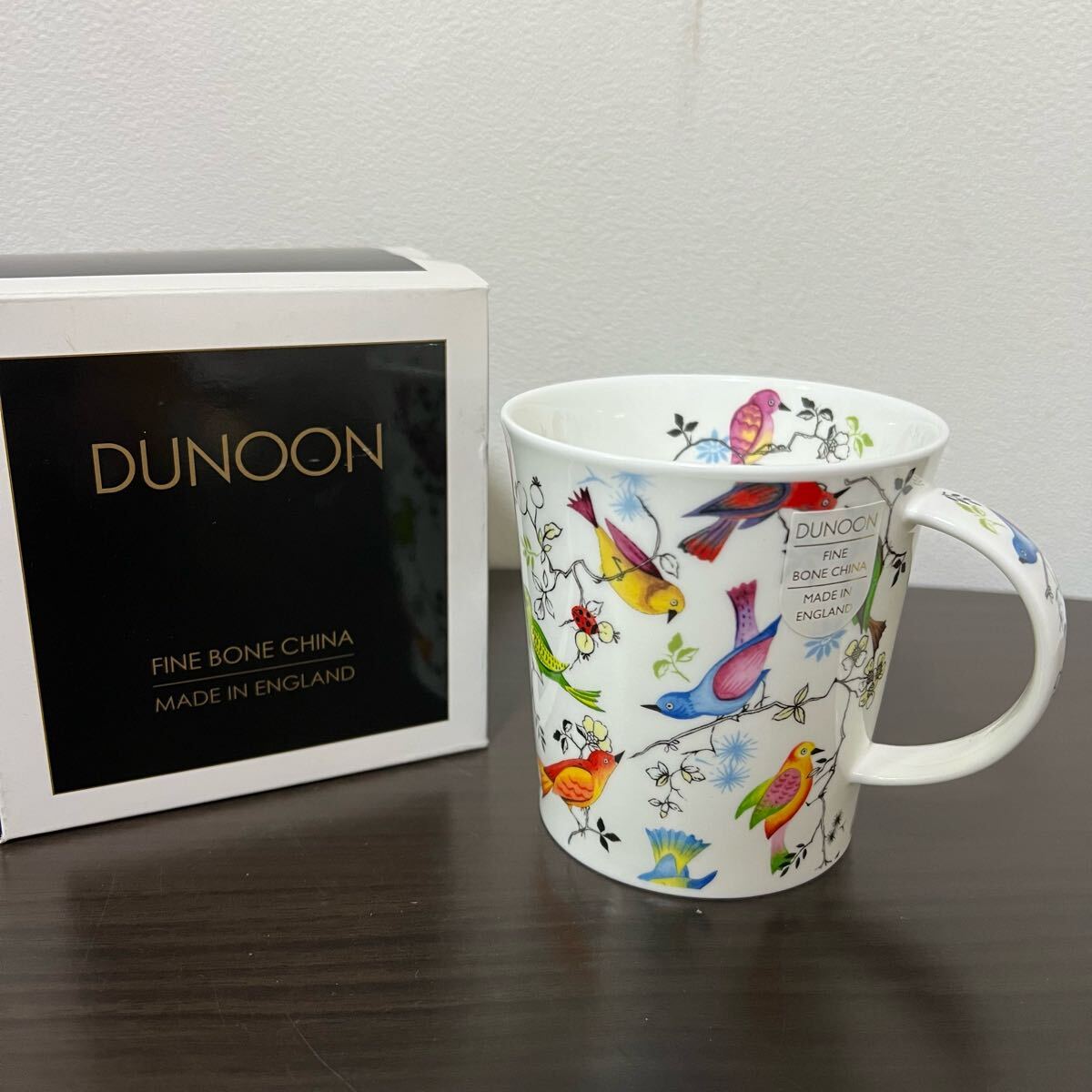 Yahoo!オークション - SI 未使用 DUNOON ダヌーン マグカップ 白 鳥柄 ...