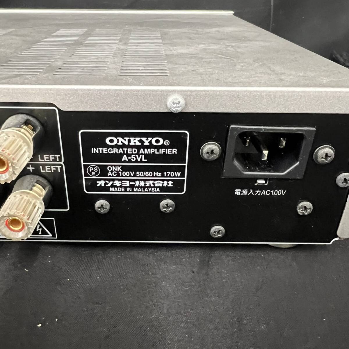 Yahoo!オークション - 【動作確認済み】 ONKYO オンキョー A-5VL プリ...