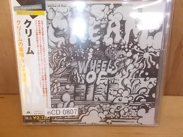 Yahoo!オークション - NCD0807[EX-G][OBI][CD]CREAM / WHEELS OF FIRE