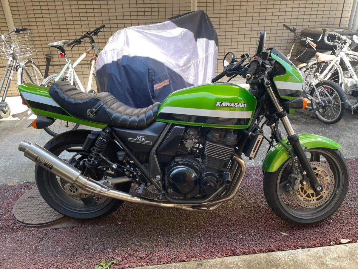 Yahoo!オークション - ZRX カワサキ オリジナルカラー美車400cc 走行距...