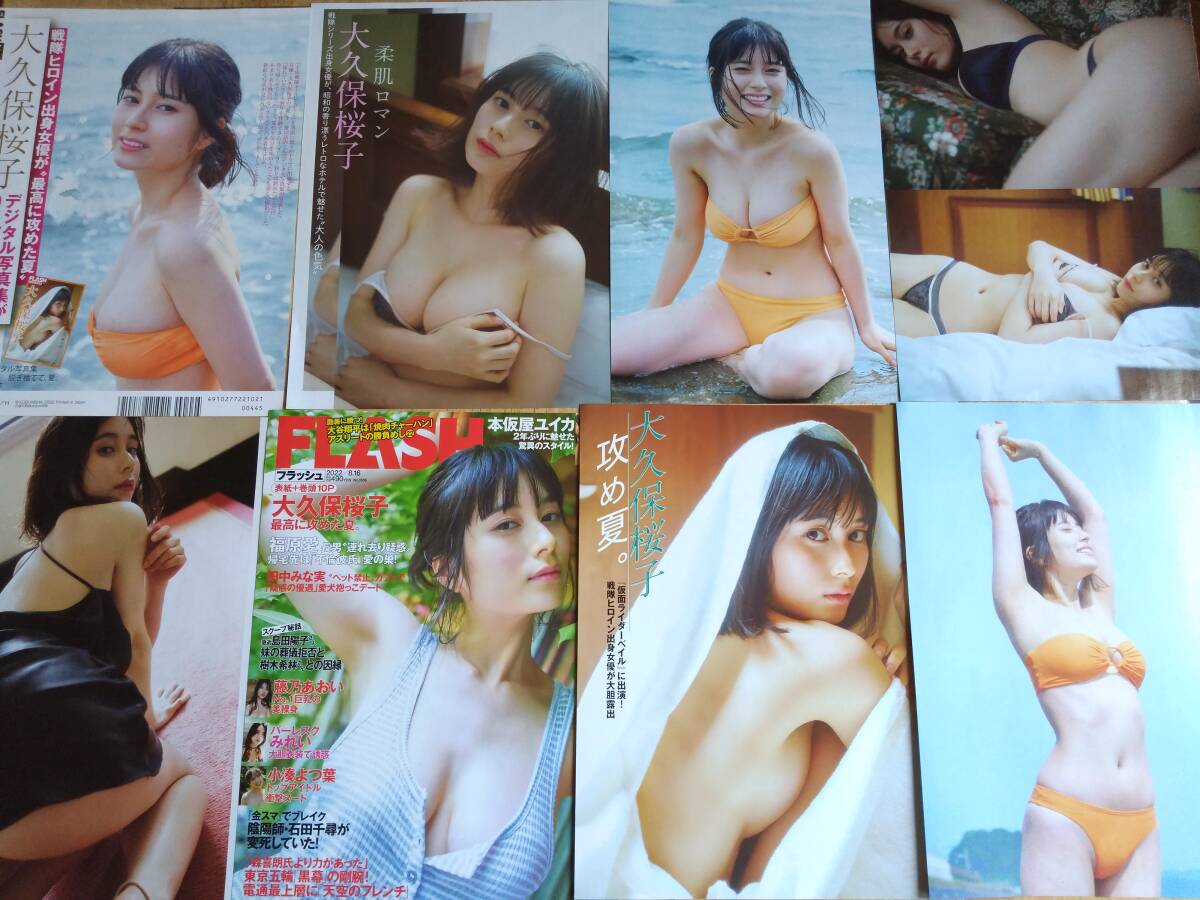 Yahoo!オークション - 大久保 桜子 新旧切り抜き寄せ集め 42P