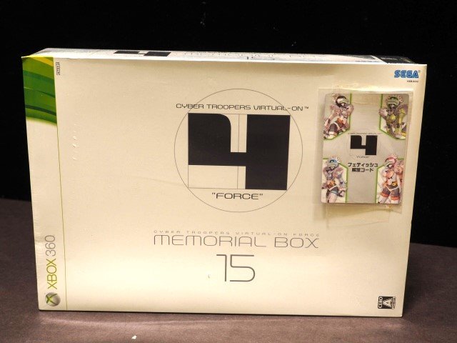 Yahoo!オークション - V726【未開封品】XBOX 360 電脳戦機バーチャロン...