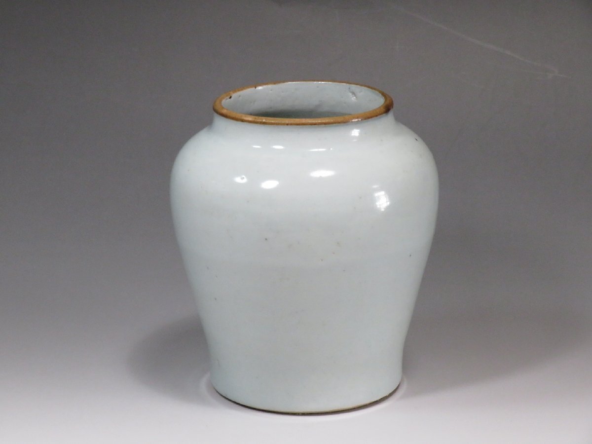 Yahoo!オークション - 白磁壷 明～清初 中国古玩 B93