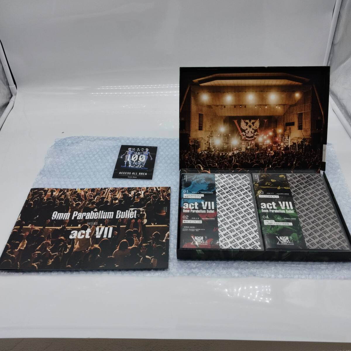 Yahoo!オークション - 【S10821】9mm Parabellum Bullet DVD act Ⅶ