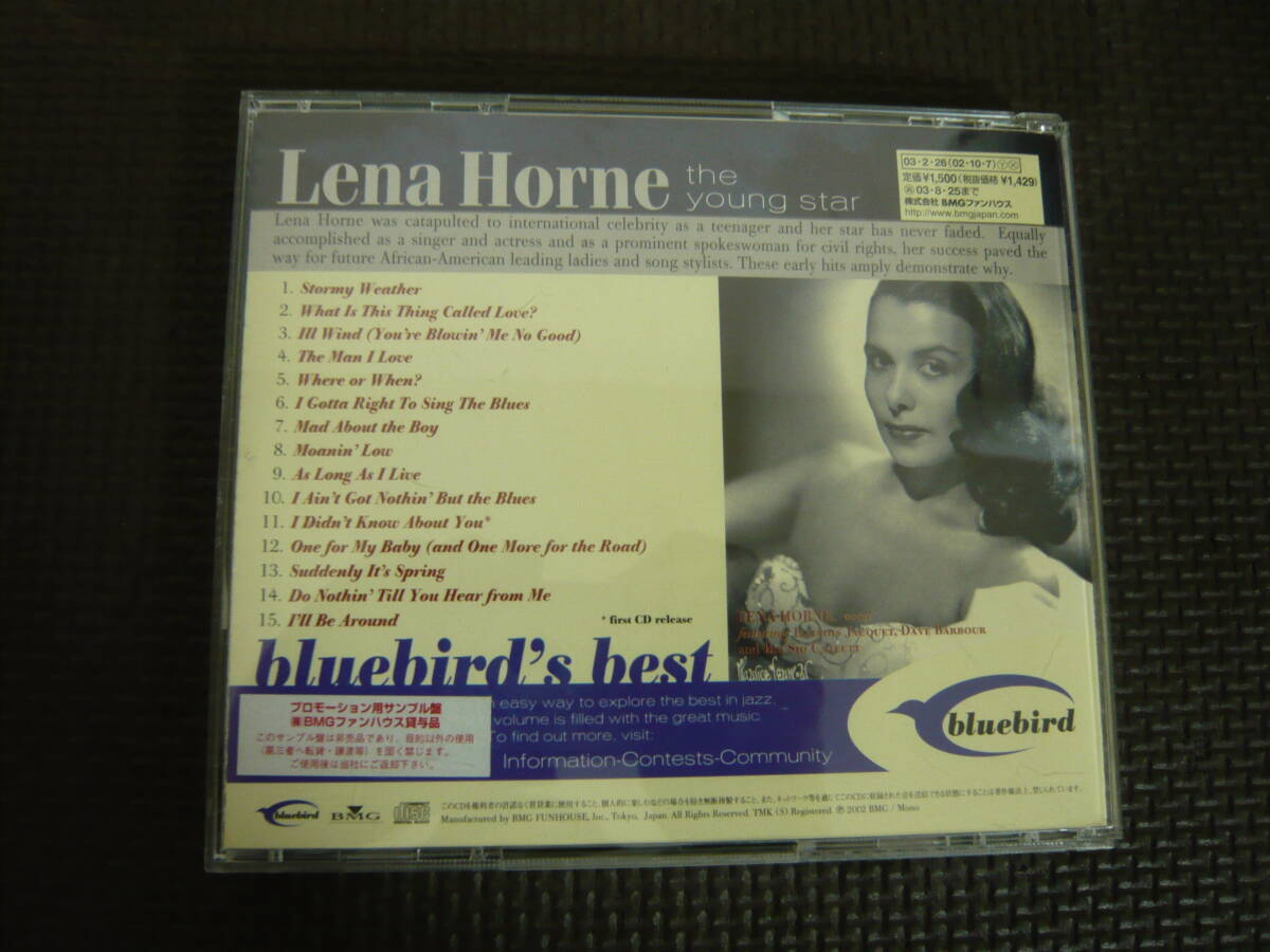 Yahoo!オークション - 見本品CD[Lena Horne the young star]中古