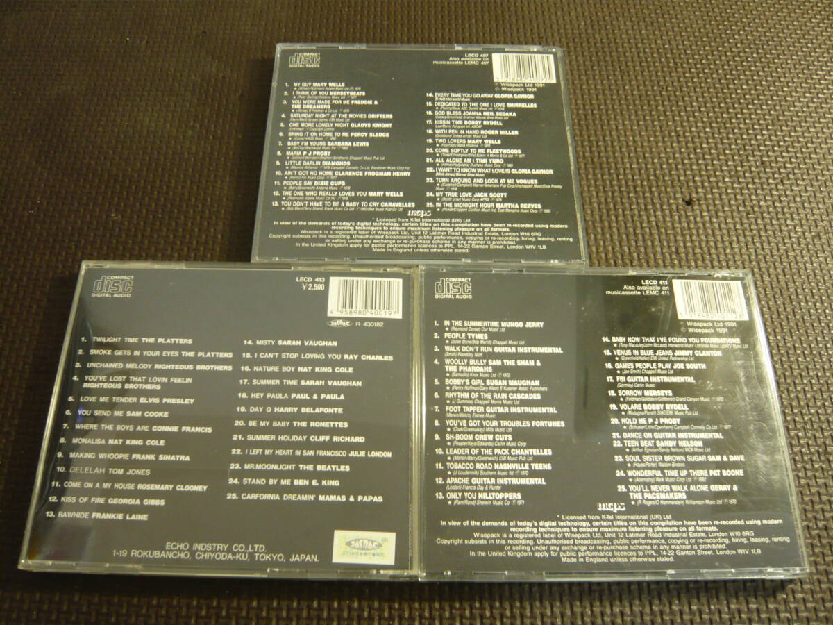 Yahoo!オークション - ユ CD3枚組 オールディーズ ベスト75曲 愛のヒ...