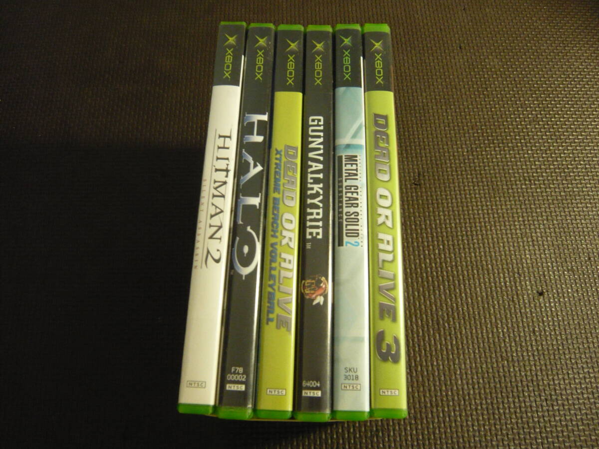 Yahoo!オークション - ユ 海外版XBOXソフト6本セット HALO/HITMAN2 SI...