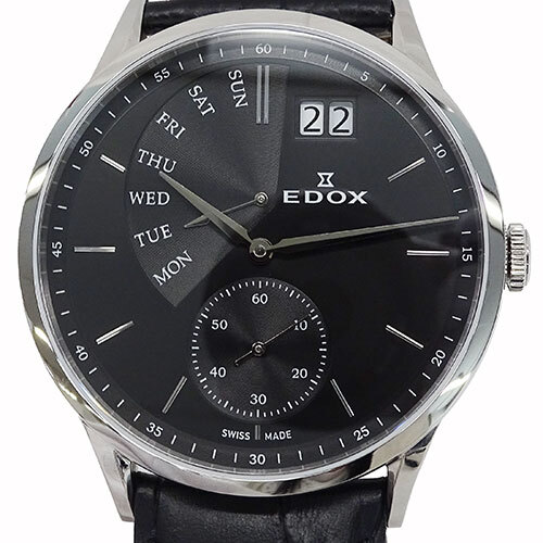 1円〜 エドックス EDOX レ・ヴォーベール レトログラード 34500 1円〜 エドックス EDOX レ・ヴォーベール レトログラード 34500