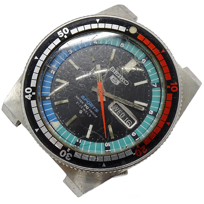 1円〜 セイコー SEIKO 5スポーツ 6119-6050 時計 メンズ 1円〜 セイコー SEIKO 5スポーツ 6119-6050 時計 メンズ