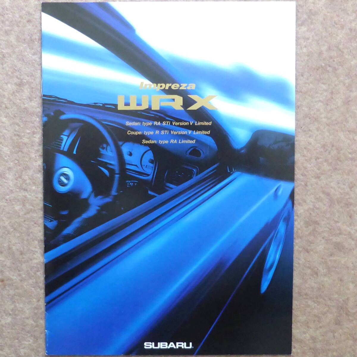 Yahoo!オークション - インプレッサ WRX STI version-Ⅴ Limited カタ...