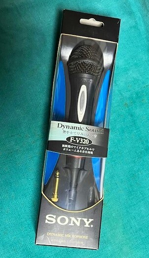 Yahoo!オークション - SONY ダイナミックマイク F-V320 超美品・動作品