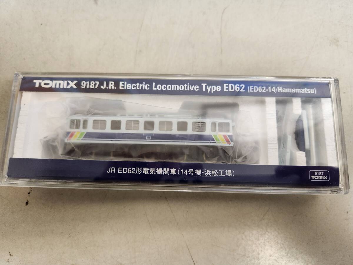 Yahoo!オークション - 【レア 】Tomix 9187 ED62形電気機関車(14号機・...