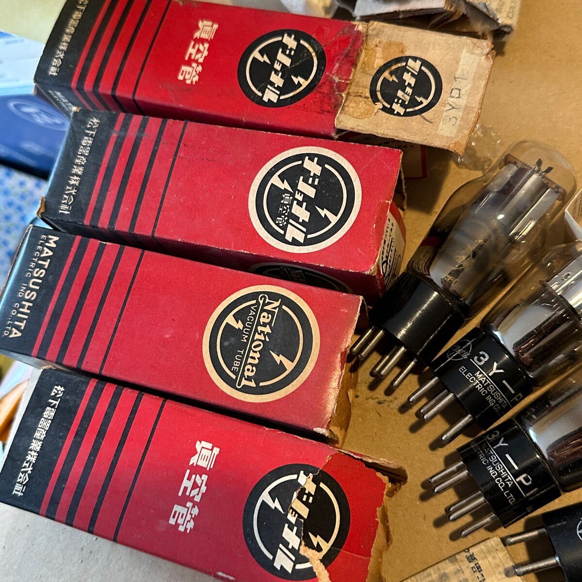 Yahoo!オークション - 真空管 4本 セット 3YP1 ナショナル 3Y-P1 // 6Z...