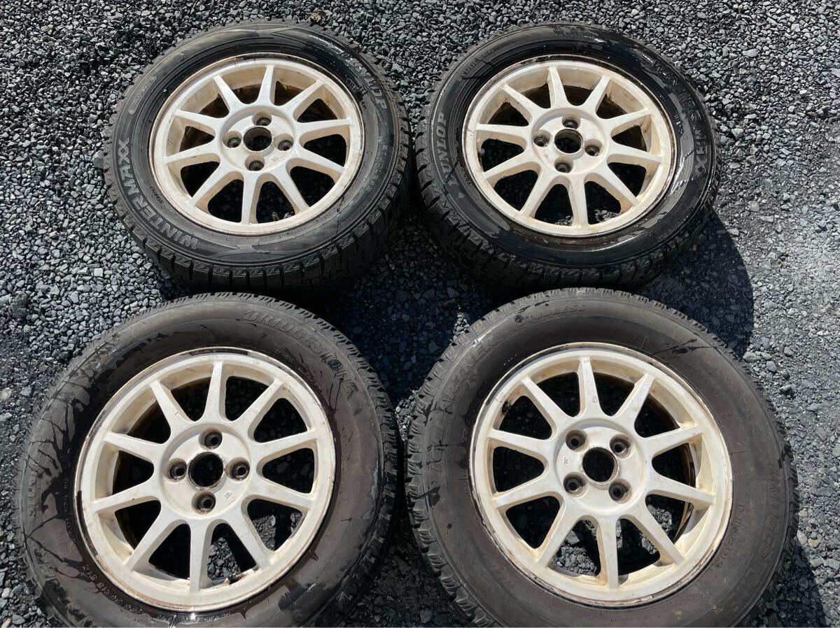 Yahoo!オークション - HT81S スイフトスポーツ ENKEI製 純正15インチア...