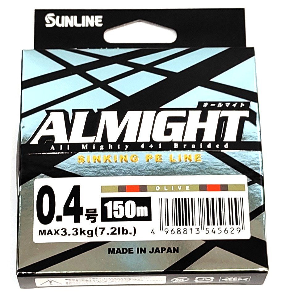 Yahoo!オークション - サンライン オールマイト 0.4号 150m PEライン ...