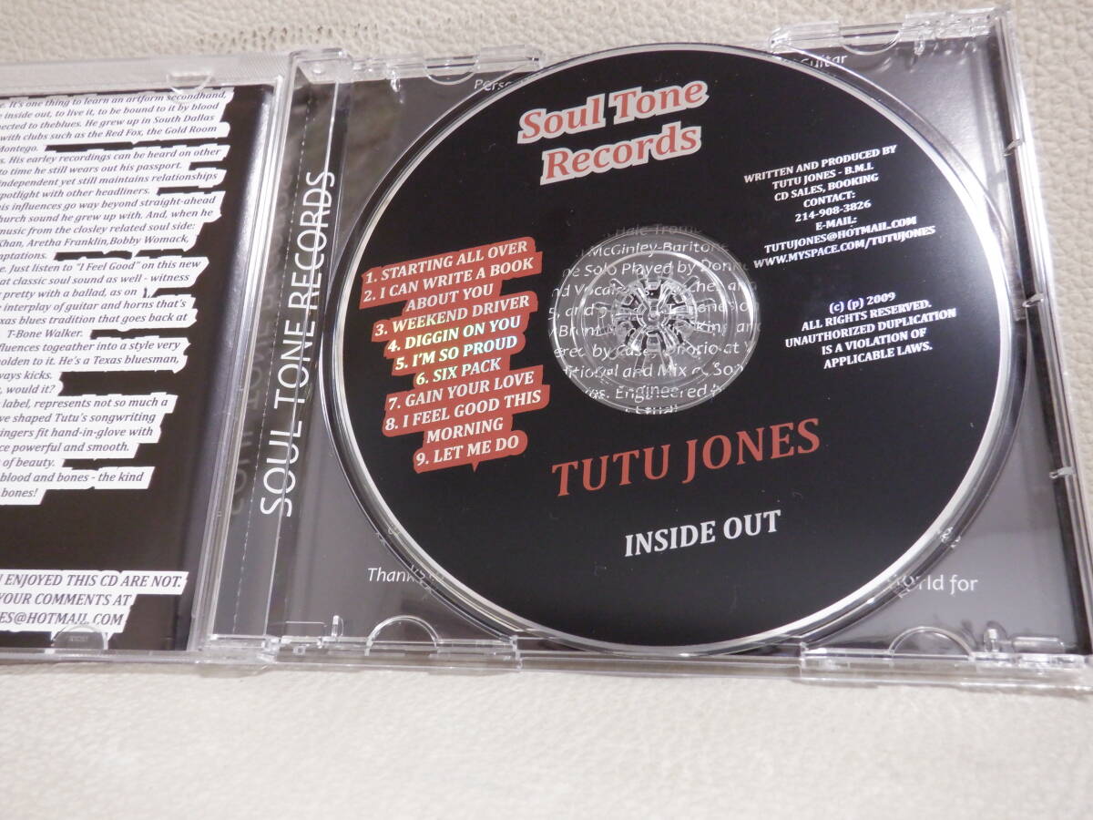 Yahoo!オークション - [CD] TUTU JONES / INSIDE OUT