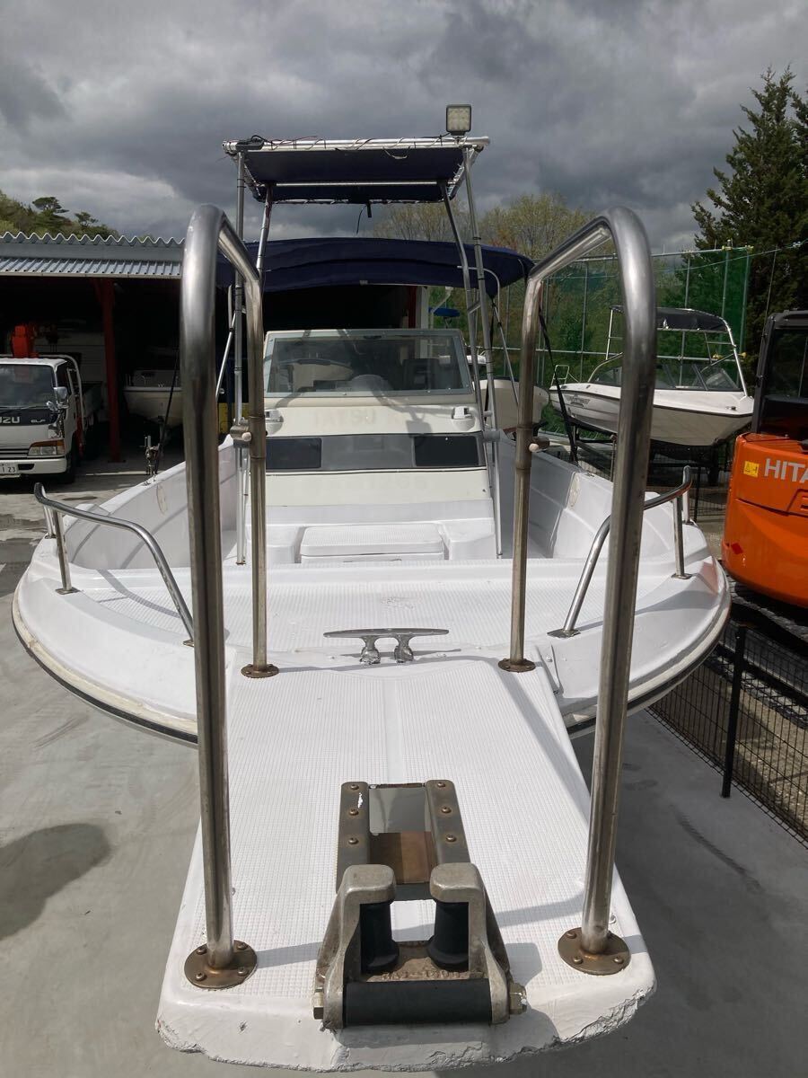 Yahoo!オークション - ヤマハUF23フル装備 ヤマハ115馬力 魚探 陸上保...