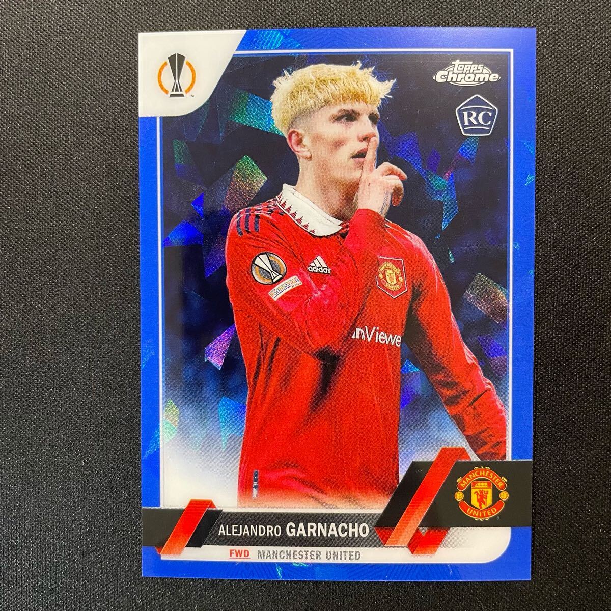 2022-23 Topps Chrome Sapphire UEFA Image Variation Alejandro 2022-23 Topps Chrome Sapphire UEFA Image Variation Alejandro