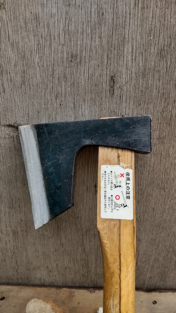 Yahoo!オークション - 手鉞 570g 手斧 エツ まさかり キャンプ アウト...