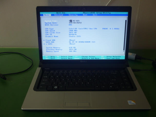 Yahoo!オークション - BIOS確認済み ノートPC Dell Studio 1555/PP39L...