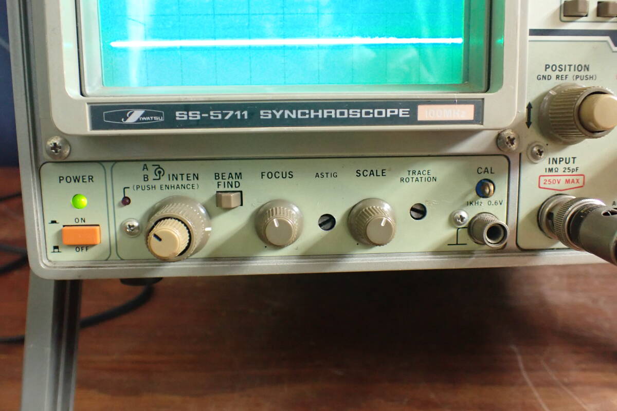 Yahoo!オークション - シンクロスコ－プ SS-5711 オシロスコープ ジ...
