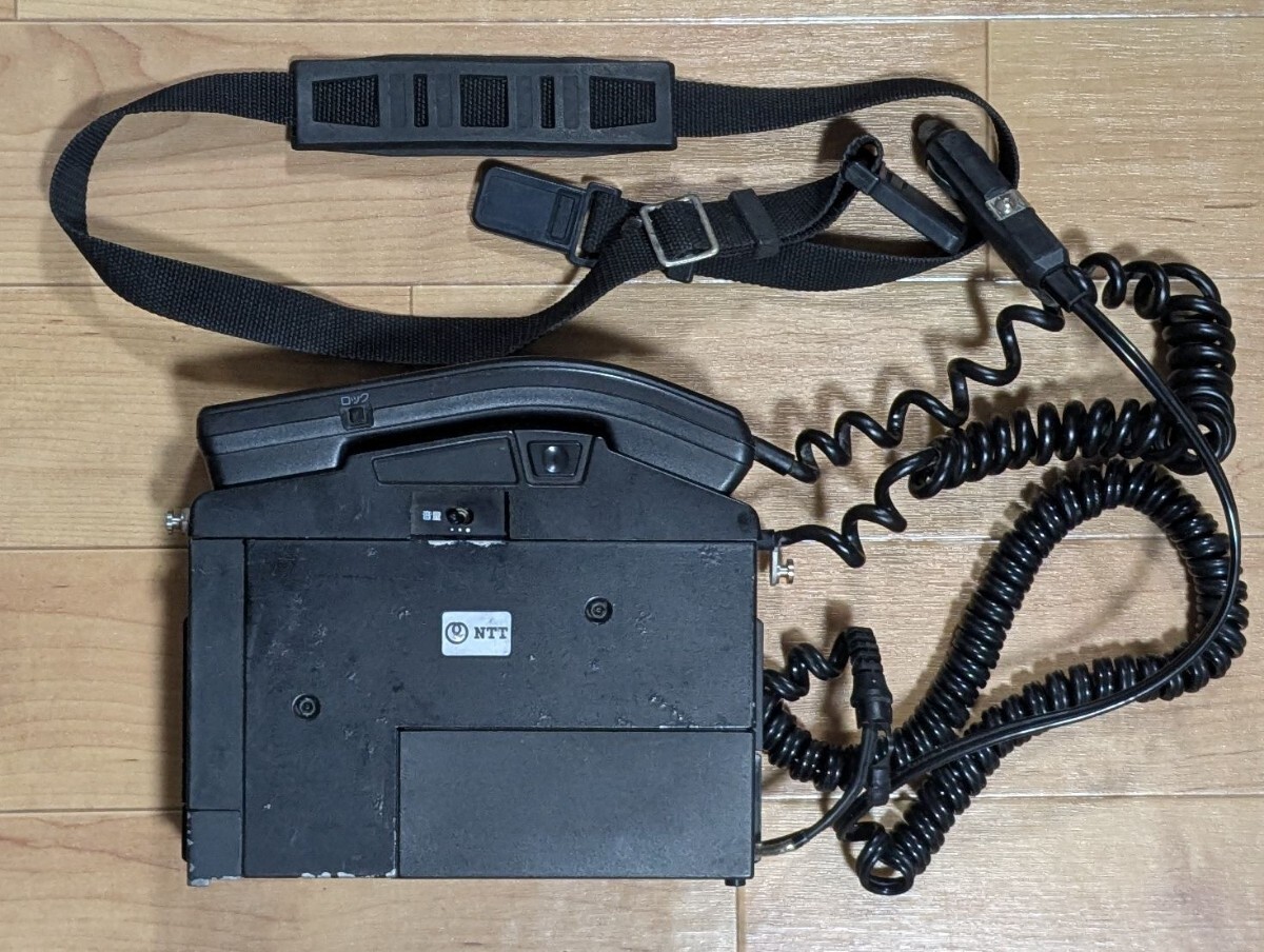 Yahoo!オークション - NTT 1986年 TZ 802 型 ショルダーホン レトロ 携...