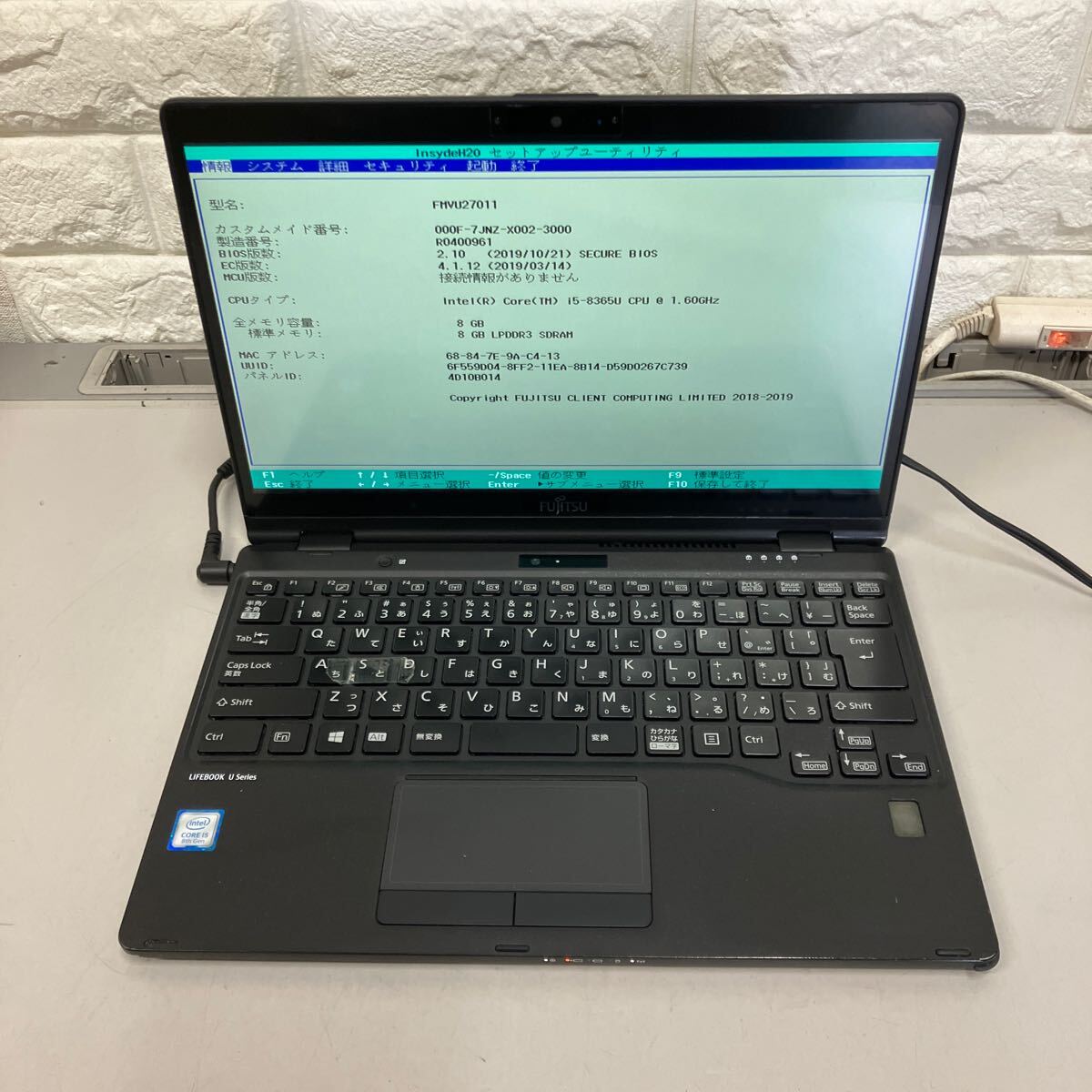 Yahoo!オークション - Y153 富士通 LIFEBOOK U939X/C FMVU27011 Core i...