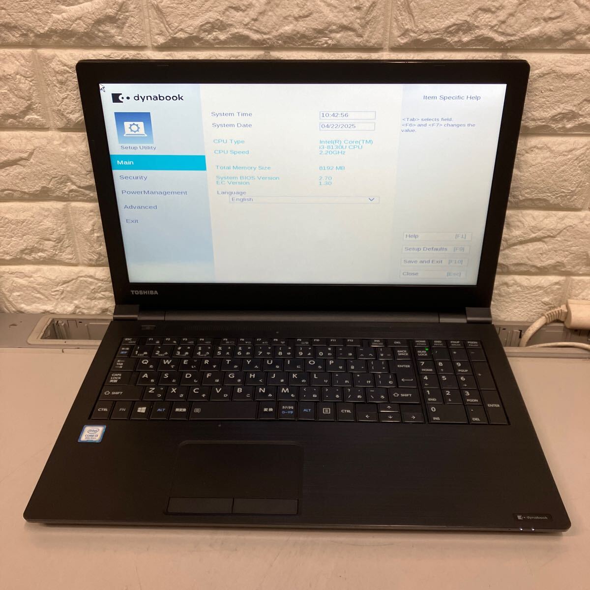 Yahoo!オークション - D135 TOSHIBA dynabook B65/DN PB6DNYB41R7GD1 C...