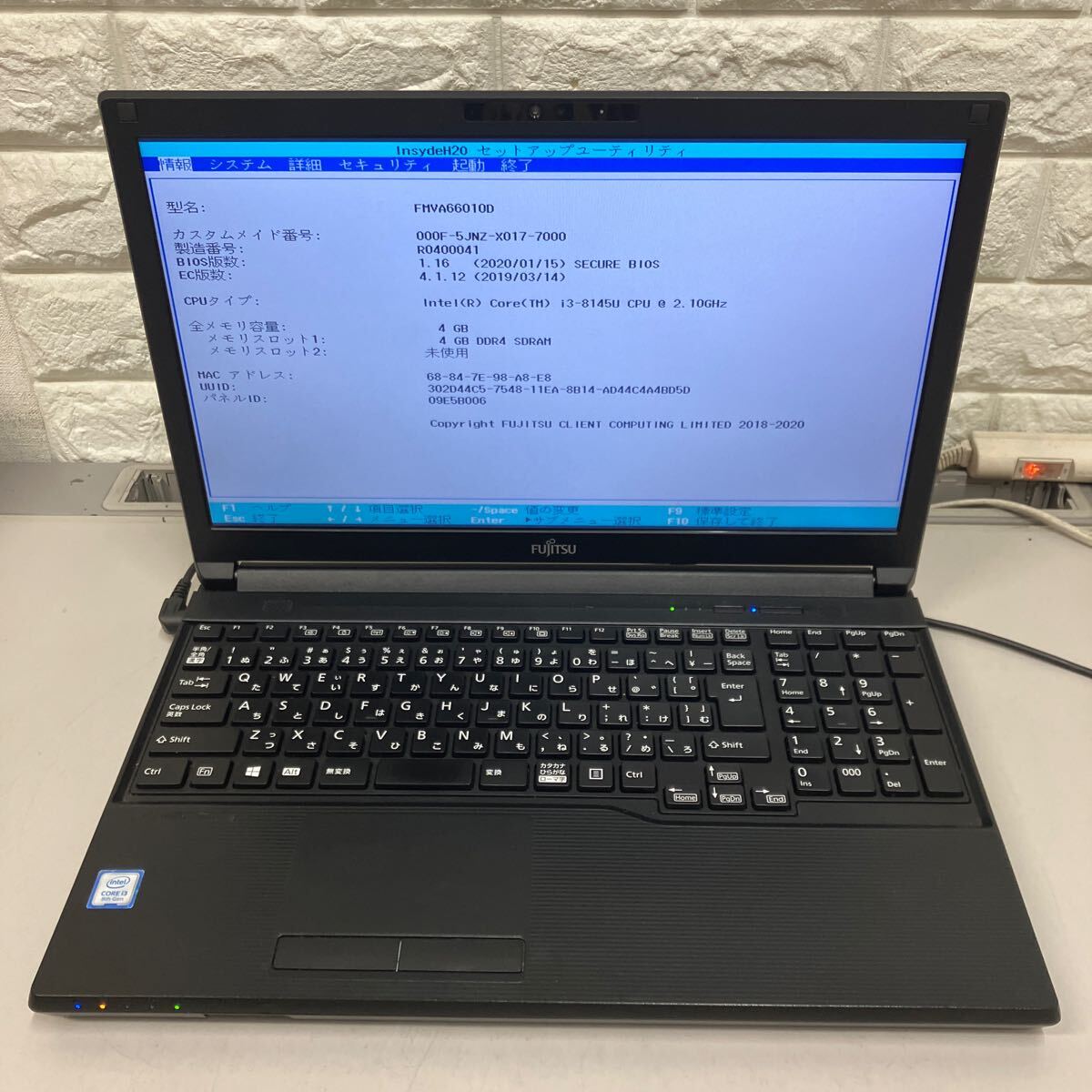 Yahoo!オークション - D167 富士通 LIFEBOOK A579/CW FMVA66010D Core ...