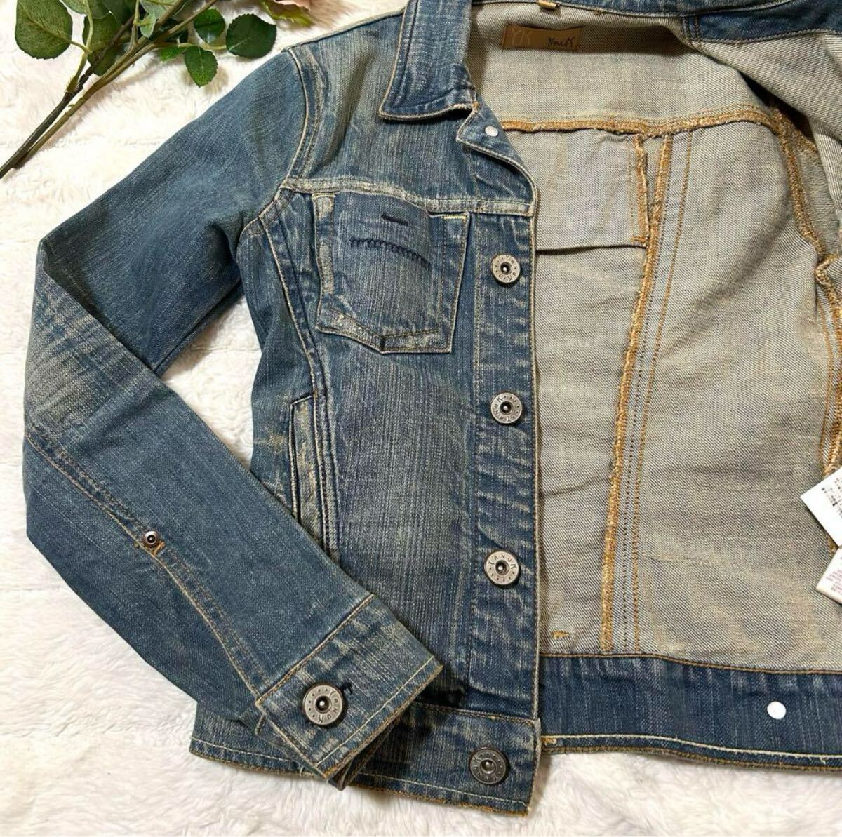 Yahoo!オークション - アメリカ製 YANUK ヤヌーク デニムジャケット G...