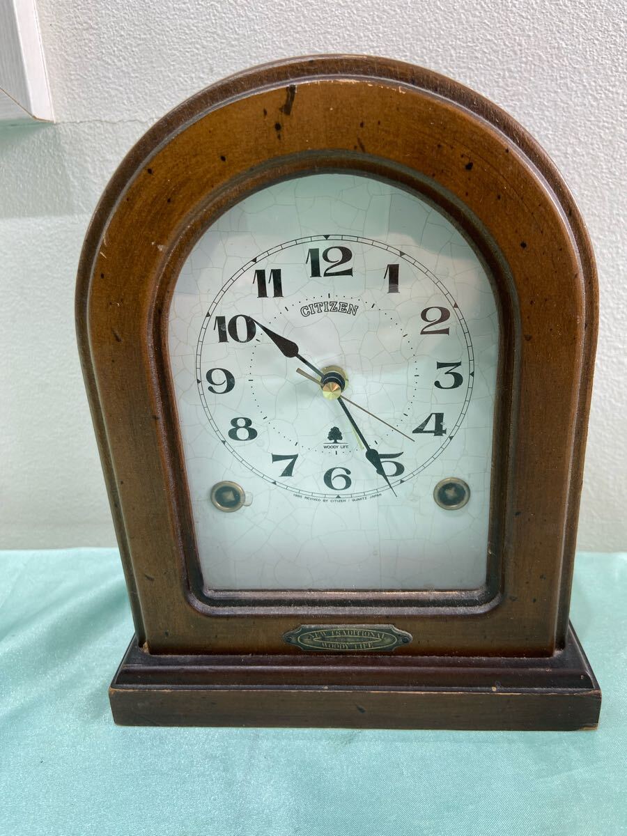 Yahoo!オークション - 4.26.28 置き時計 ヴィンテージ QHB-4083-1 ジャ...