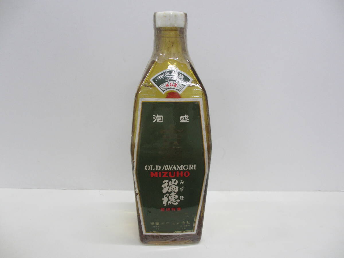 Yahoo!オークション - 34521 酒祭 焼酎祭 泡盛 瑞穂 10年貯蔵 720ml 45...