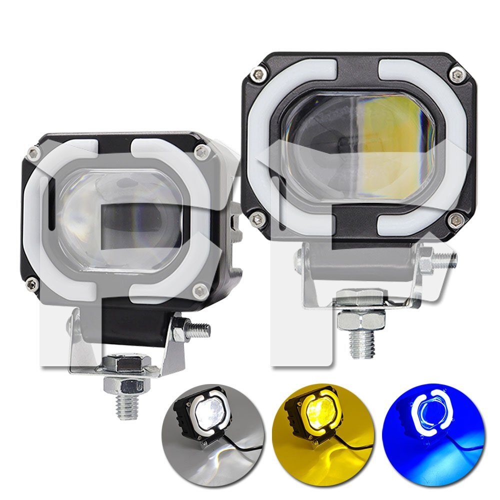 Yahoo!オークション - 30W 3モード LED ワークライト ホワイト/イエロ...