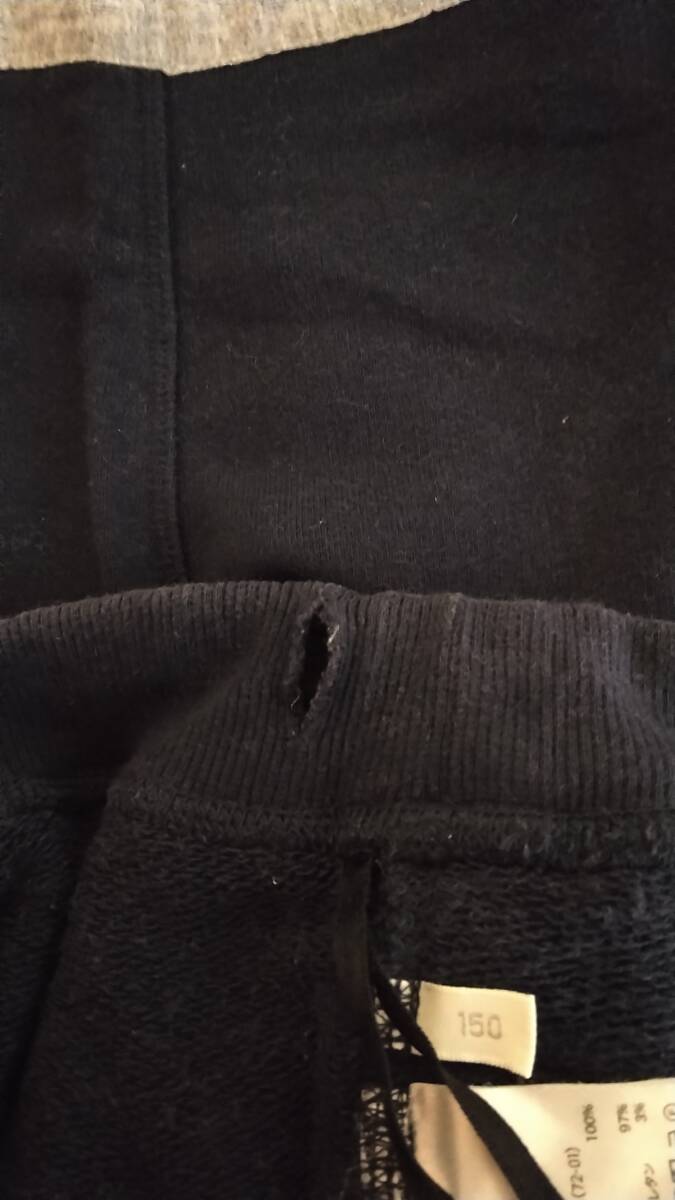 Yahoo!オークション - GU 150㎝ ハーフパンツ（紺）