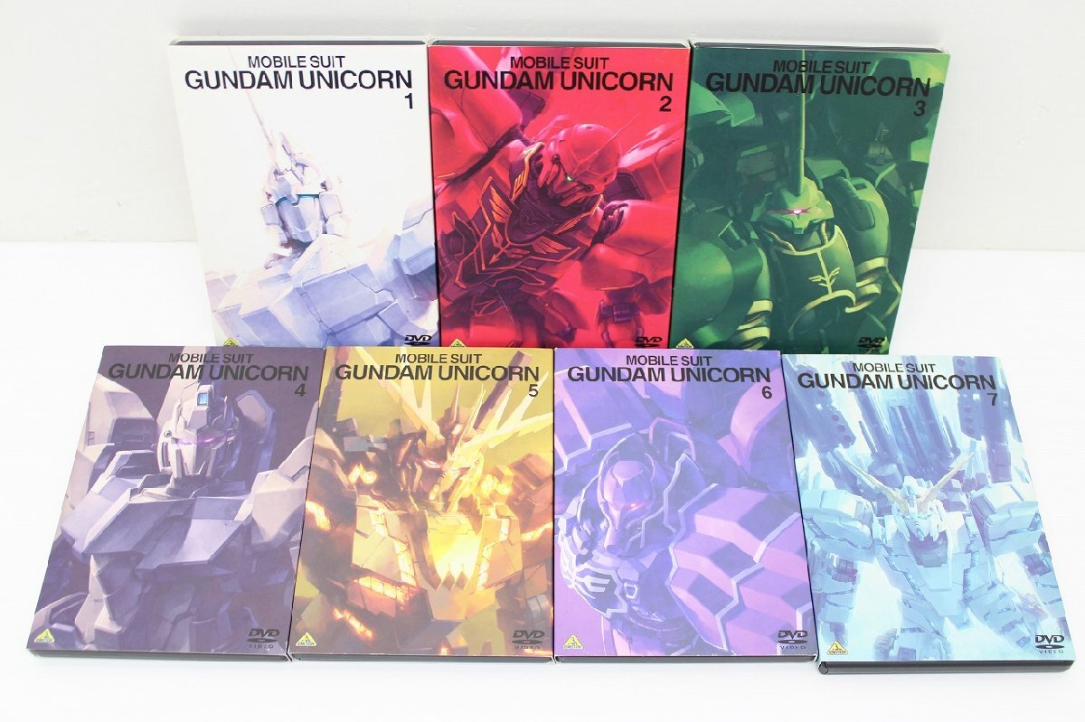 Yahoo!オークション - 05MA 機動戦士ガンダム UC DVD 全7巻セット 中古