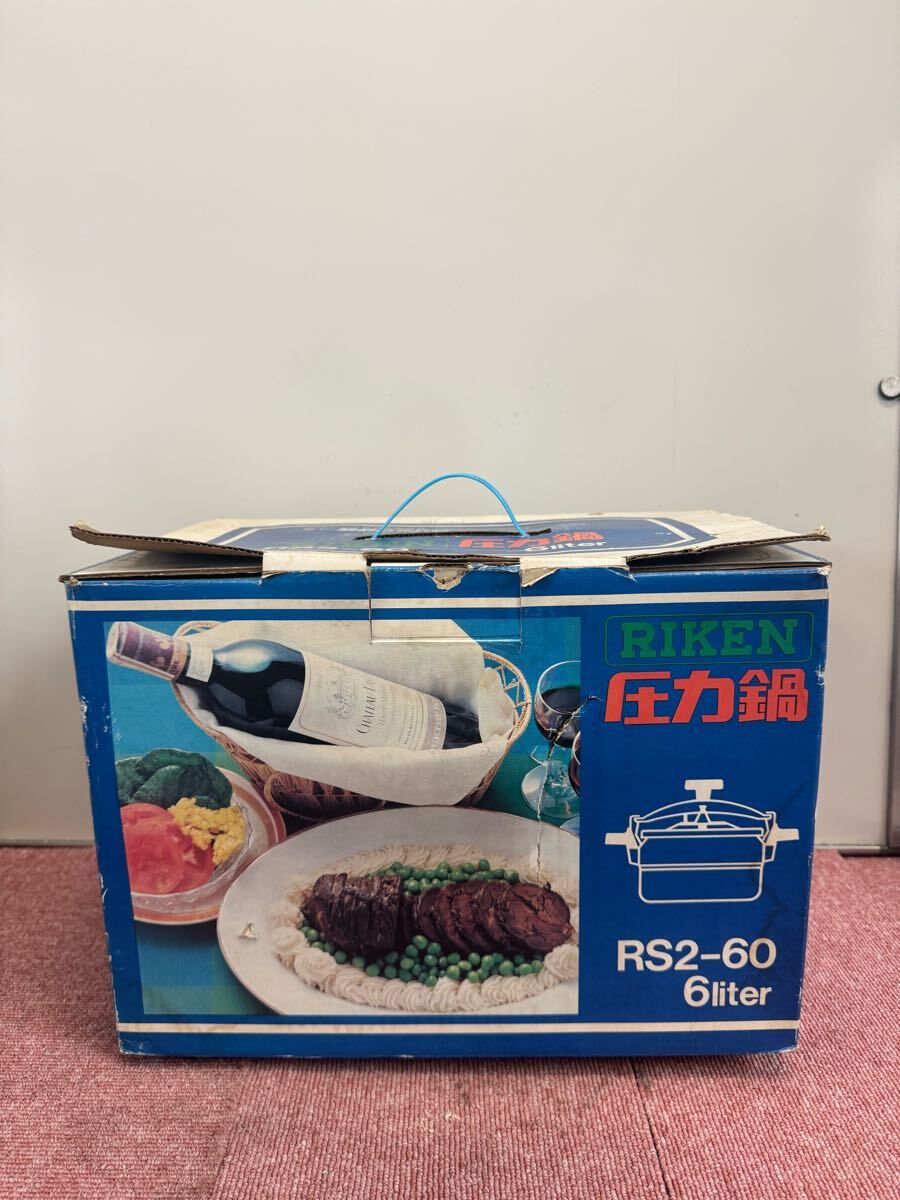 Yahoo!オークション - 理研 RIKEN 圧力鍋 6L RS2-60 (410)