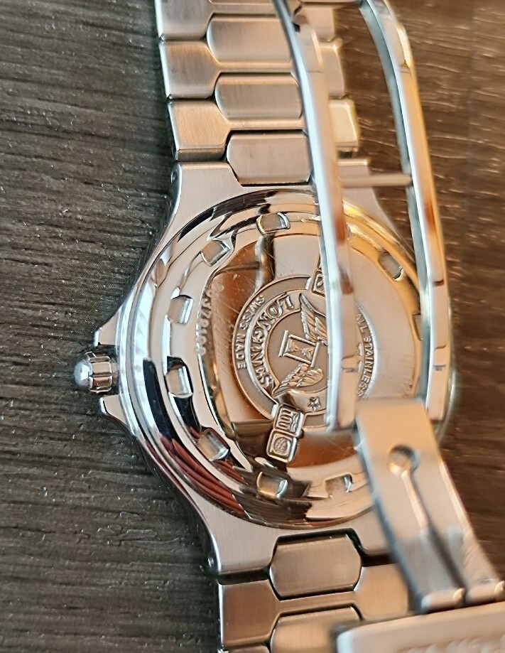 ジャンク品 ロンジン CONQUEST VHP メンズ腕時計 紺色文字盤 ジャンク品 ロンジン CONQUEST VHP メンズ腕時計 紺色文字盤