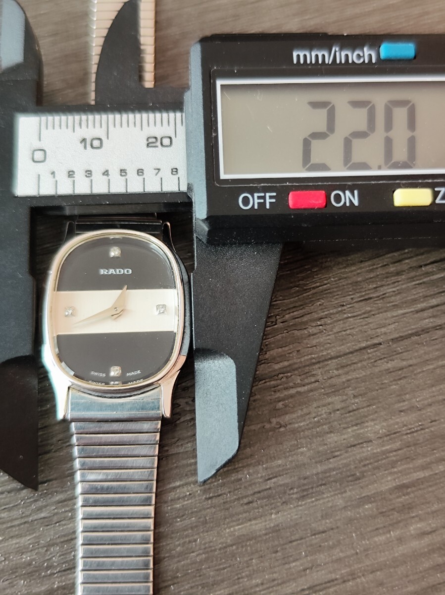 手巻き 稼働品 RADO レディース腕時計 白黒文字盤 オリジナル 手巻き 稼働品 RADO レディース腕時計 白黒文字盤 オリジナル