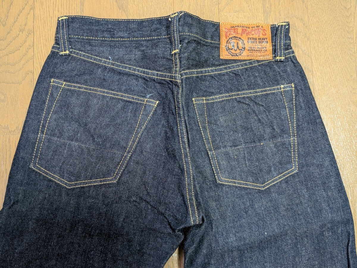 Yahoo!オークション - realmaccoys S613 W32L34 デニム リアルマッコイ...