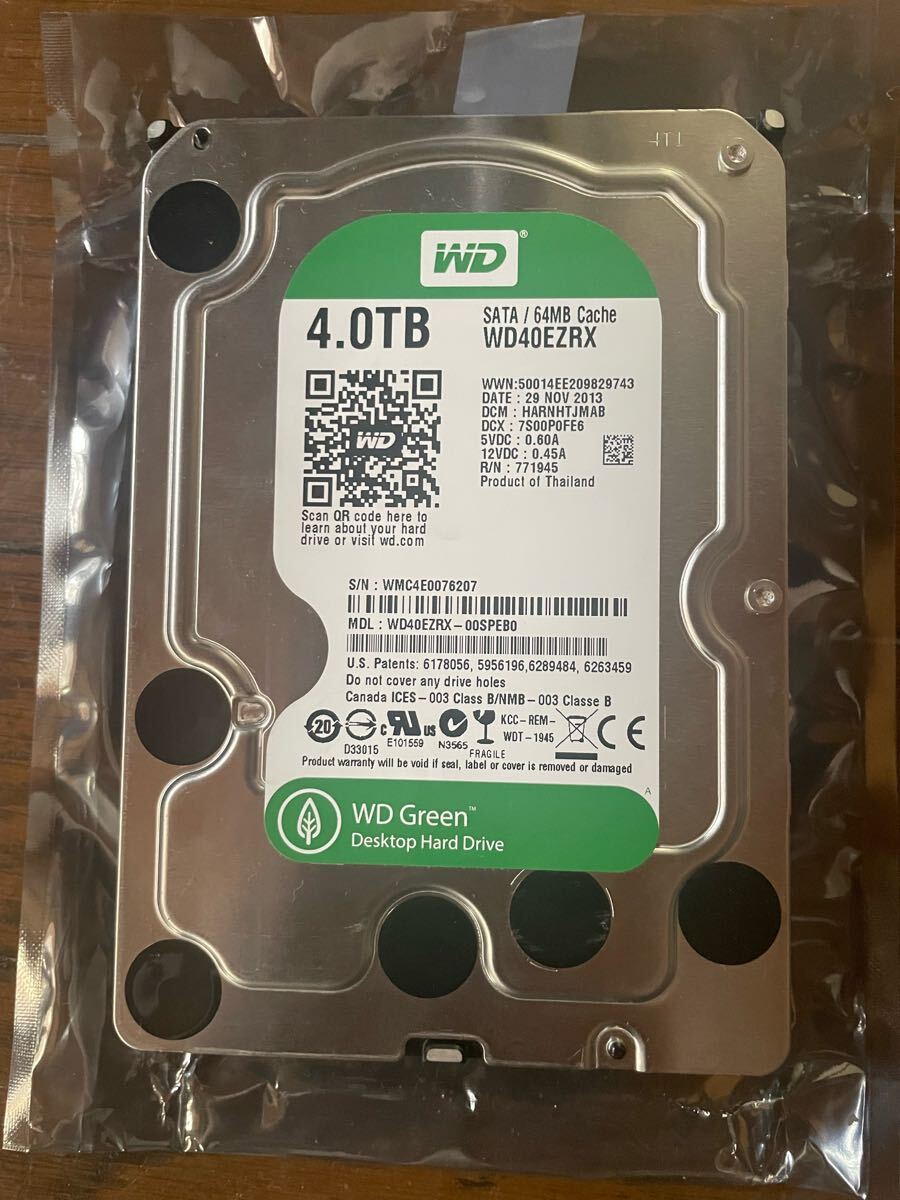 Yahoo!オークション - 4TB HDD WD40EZRX 中古