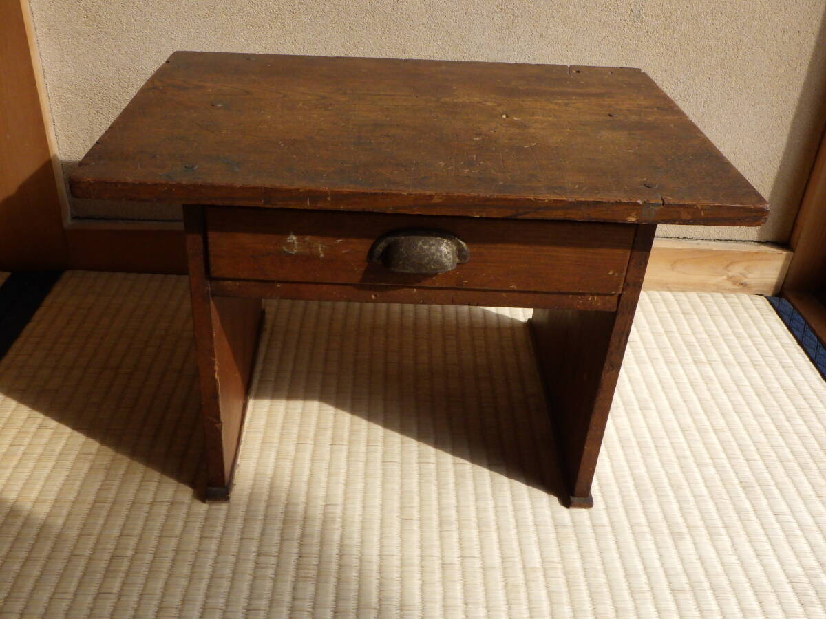 Yahoo!オークション - 小机 勉強机 古民具 家具