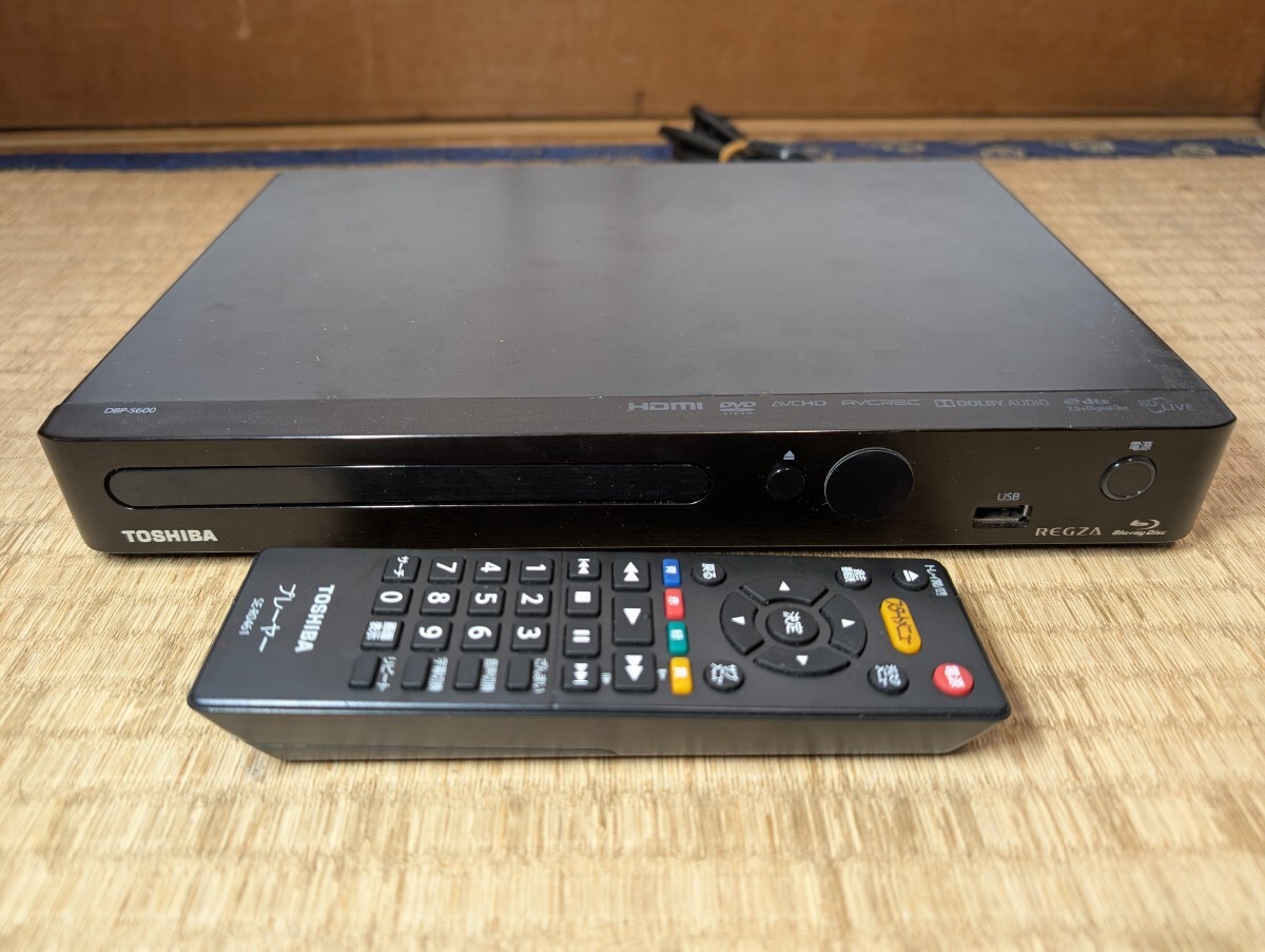 Yahoo!オークション - 東芝 REGZA BDプレーヤー DBP-S600 SR-R0461 中...