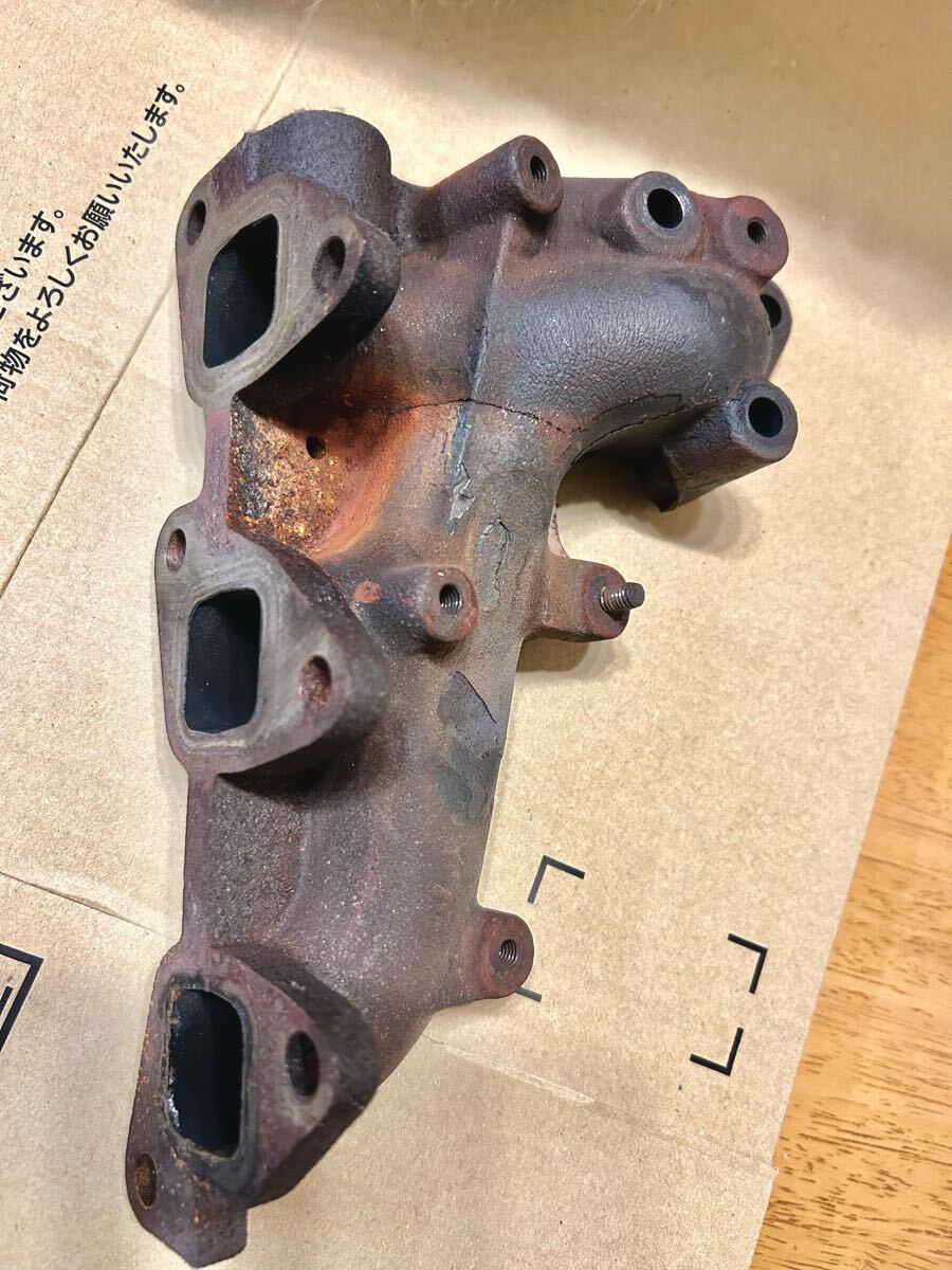 Yahoo!オークション - ジムニー エキマニ JA12 F6A エキゾーストマニホ...